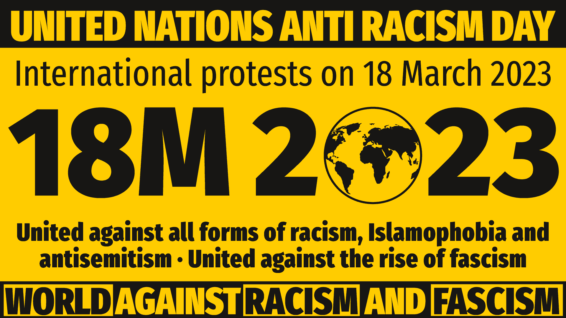 Unite against racism and the far right on 18 March 2023 · # ...