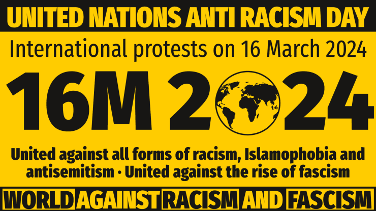 Unite against racism and the far right, 16/03/2024 · # ...