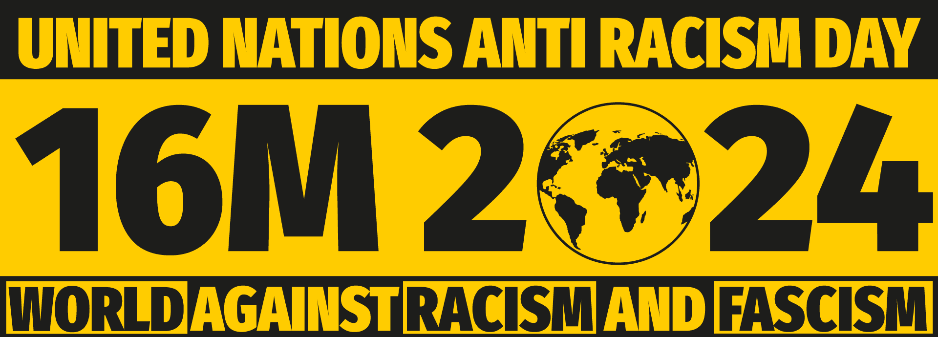 Unite the world against racism and the far right on 16 March 2024 · # ...