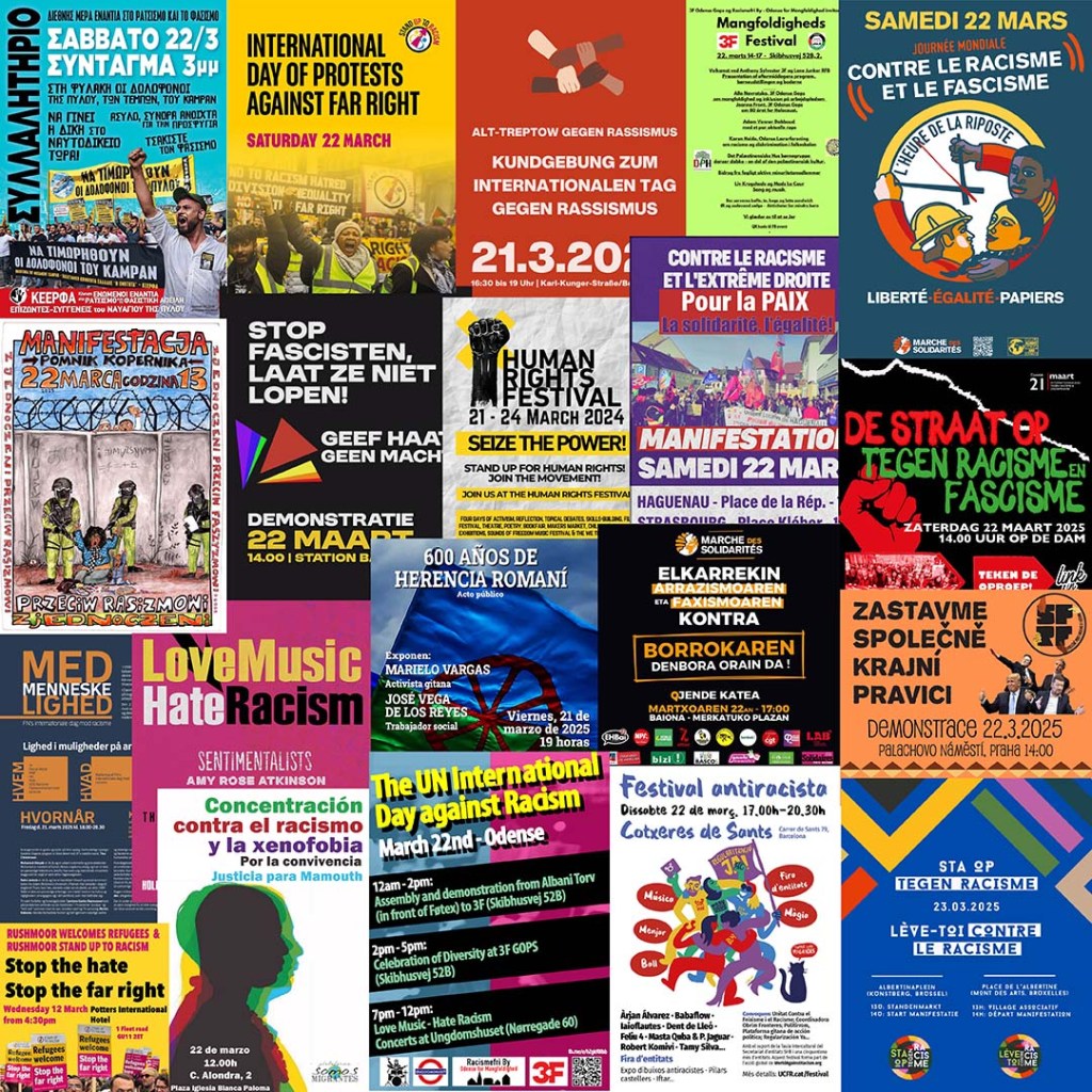 World Against Racism and Fascism, 22 March 2025 – World Against Racism ...